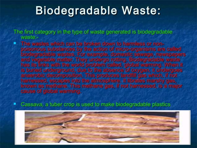 Waste Generation & Management | PPT
