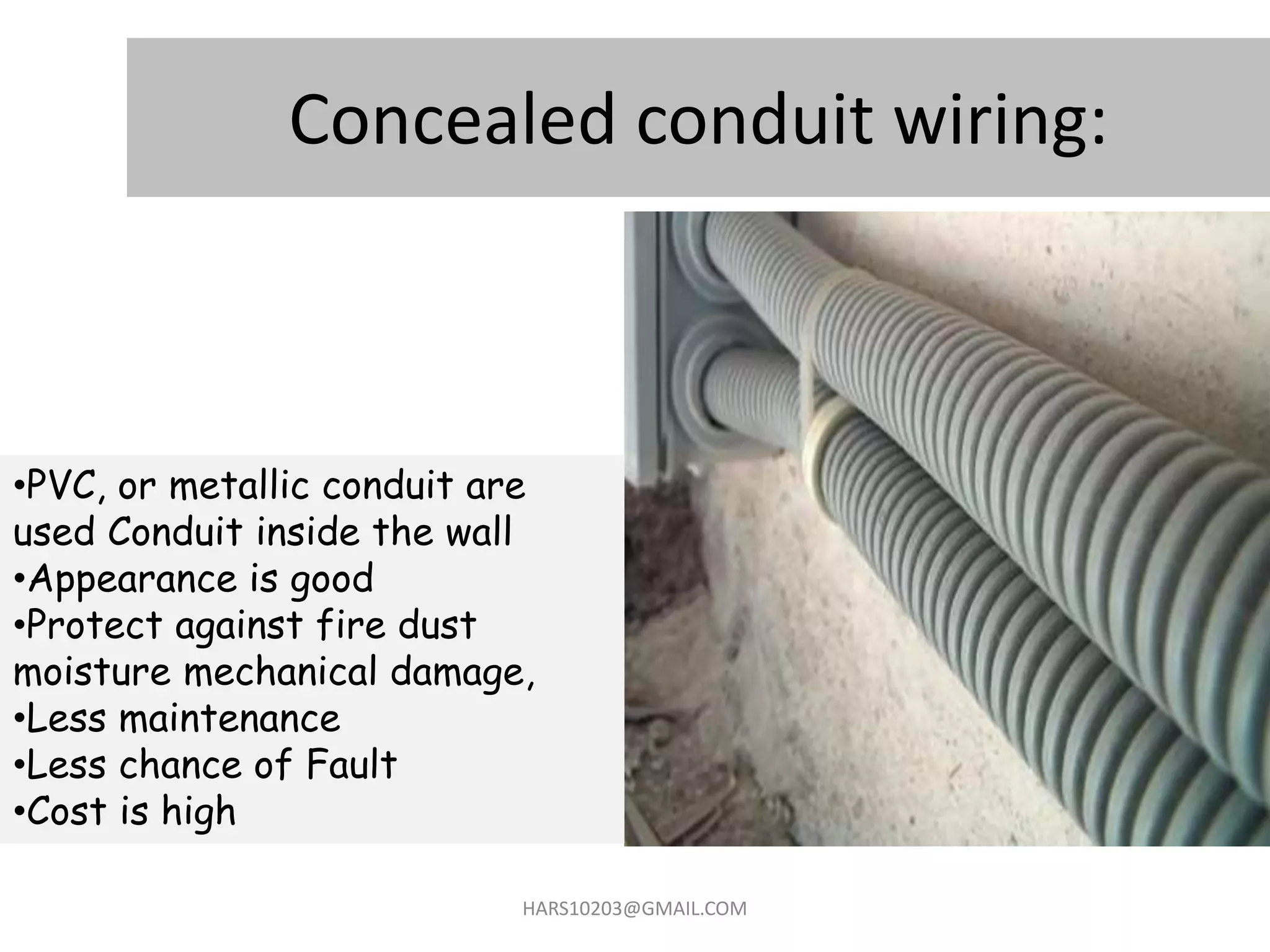 HOME WIRING(domestic wiring) | PPTX | Home Appliances | Home & Garden