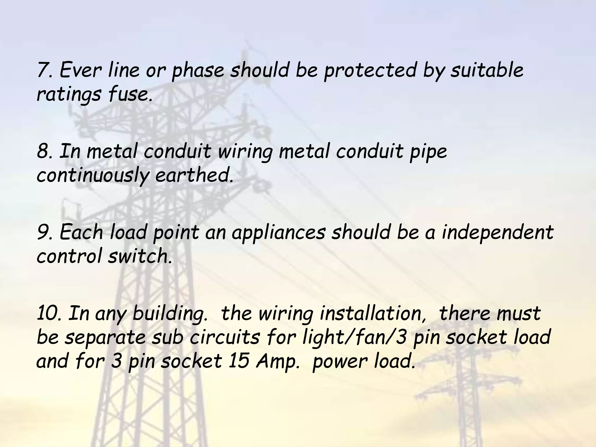 HOME WIRING(domestic wiring) | PPTX