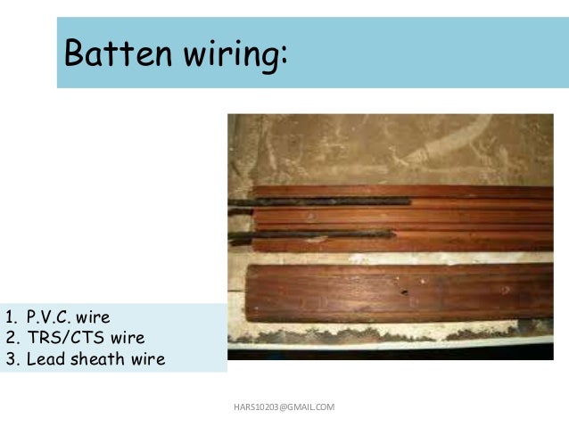 HOME WIRING(domestic wiring)