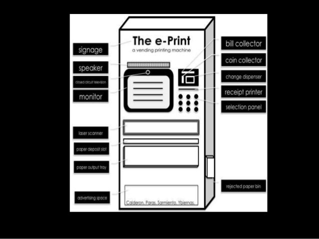 E-Print: A Vending Printing Machine