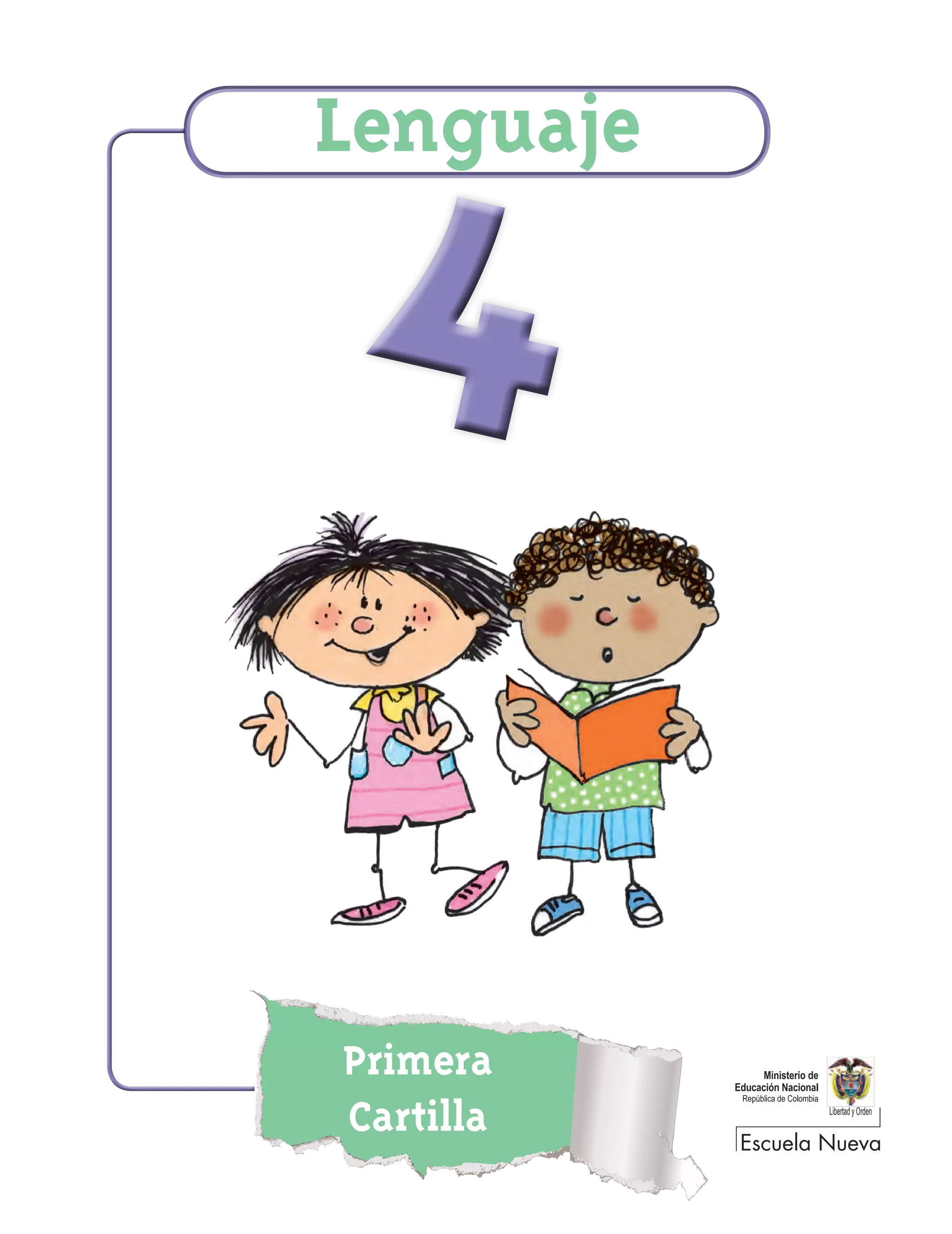 ESCUELA NUEVA LENGUAJE GRADO CUARTO PRIMERA CARTILLA | PDF