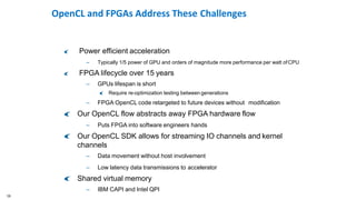Using Xeon + FPGA for Accelerating HPC Workloads | PPT