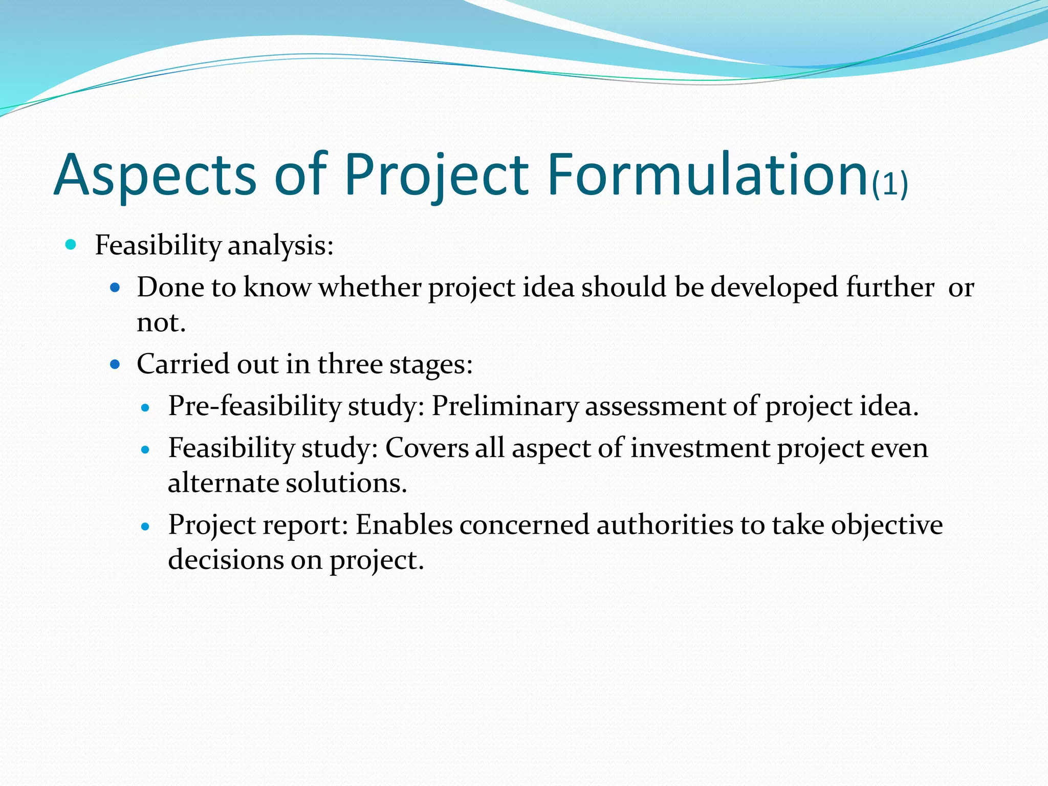 Project Formulation | PPTX