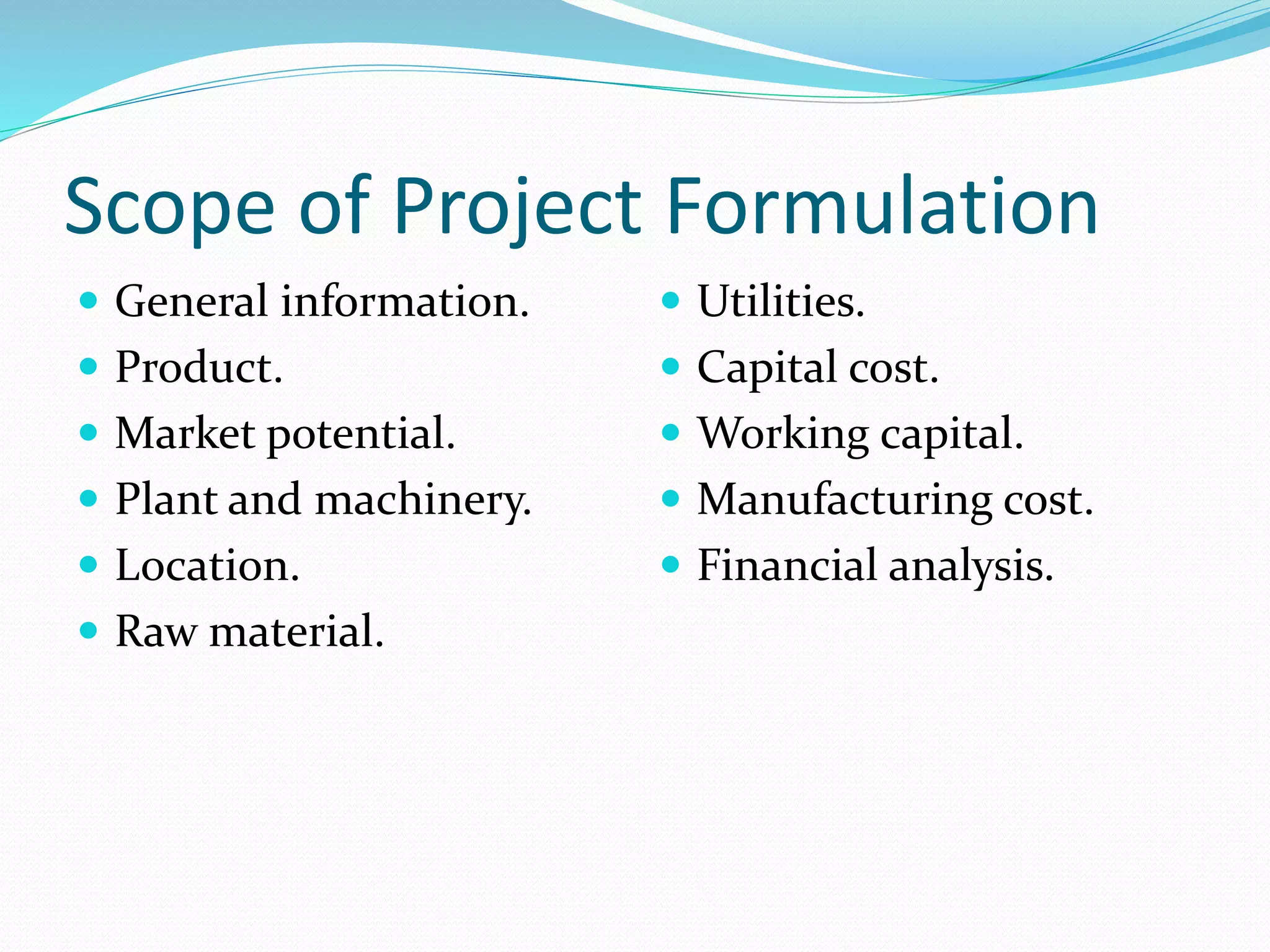 Project Formulation | PPTX