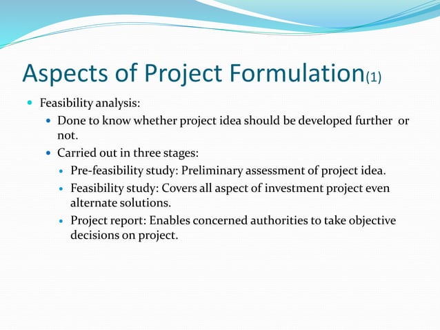 Project Formulation | PPTX