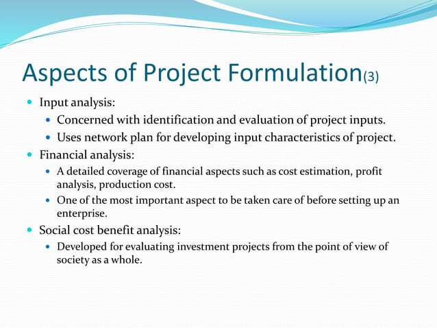 Project Formulation | PPTX
