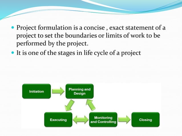 Project Formulation | PPTX