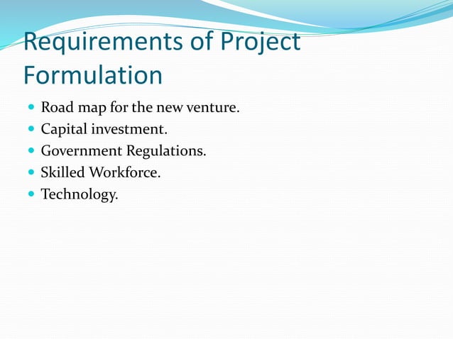 Project Formulation | PPTX