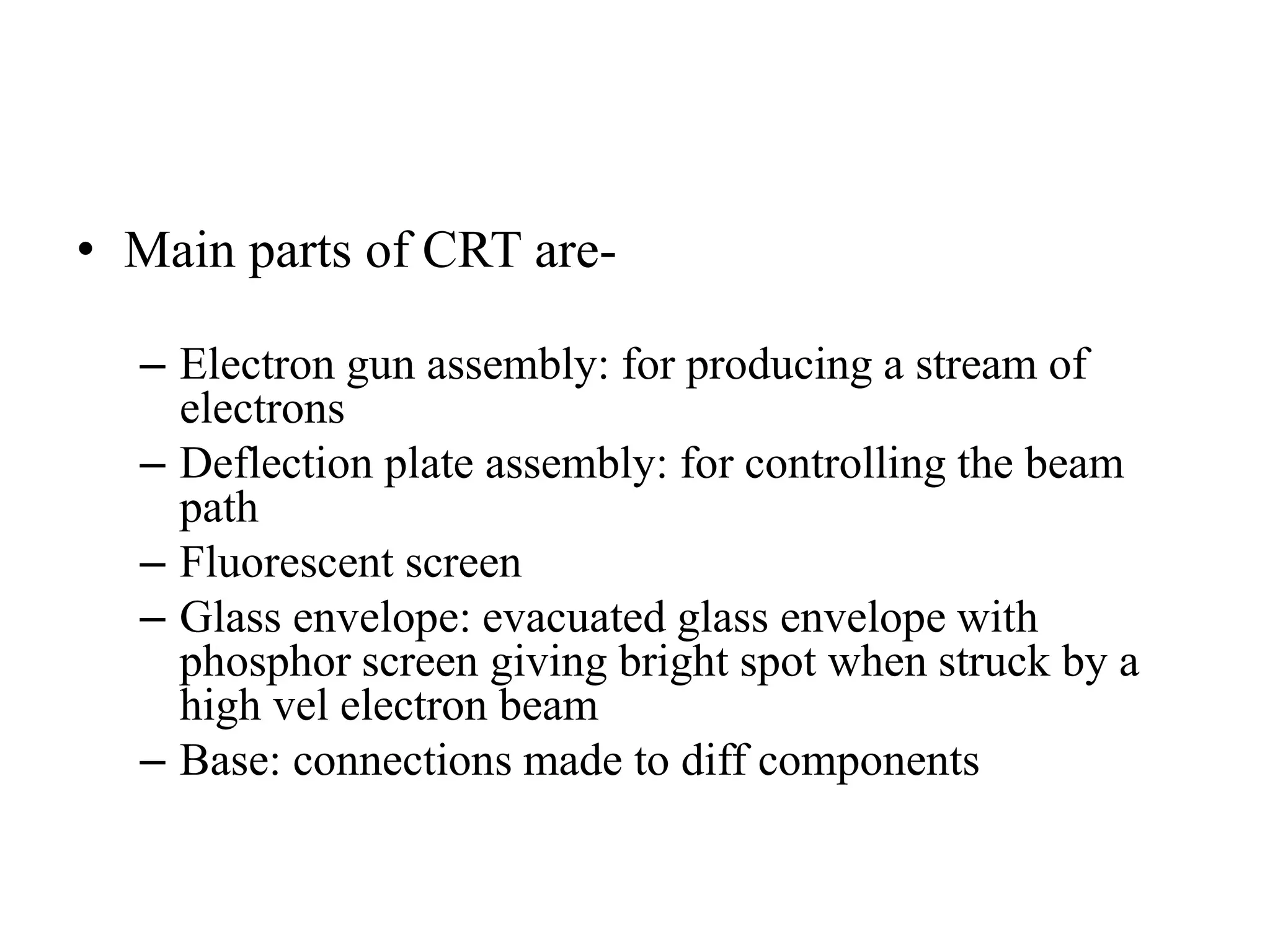 ELECTRICAL AND ELECTRONICS MEASURING INSTRUMETNTS,CRO,CRT,PROBES,OSCILLOSCOPES | PPTX