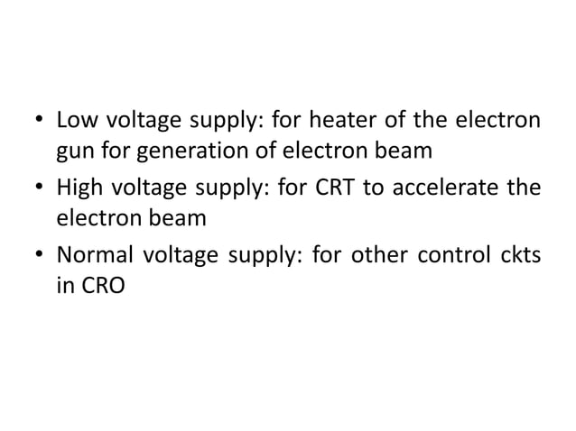 ELECTRICAL AND ELECTRONICS MEASURING INSTRUMETNTS,CRO,CRT,PROBES,OSCILLOSCOPES | PPTX