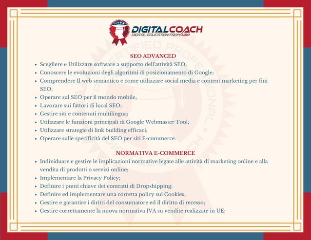 E. corbella certificazione digital certification program | PDF