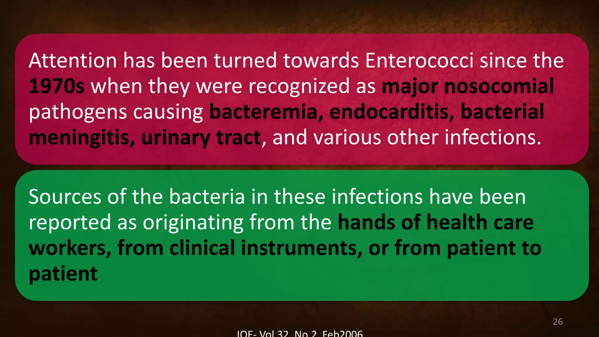 Enterococcus faecalis: Its Role in Root Canal Treatment Failure and ...
