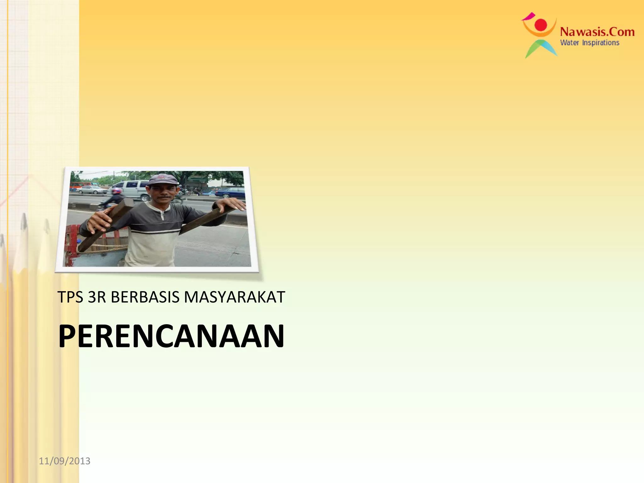 TPS 3R (Reduce, Reuse & Recycle) Berbasis Masyarakat | PDF