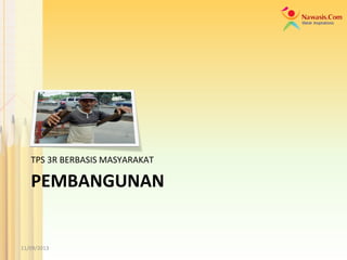 TPS 3R (Reduce, Reuse & Recycle) Berbasis Masyarakat | PDF