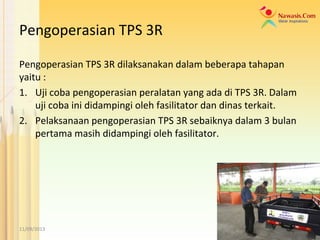 TPS 3R (Reduce, Reuse & Recycle) Berbasis Masyarakat | PDF
