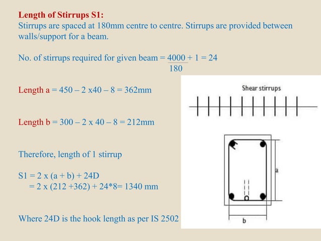 RCC beam Detail estimate | PDF | Physics | Science