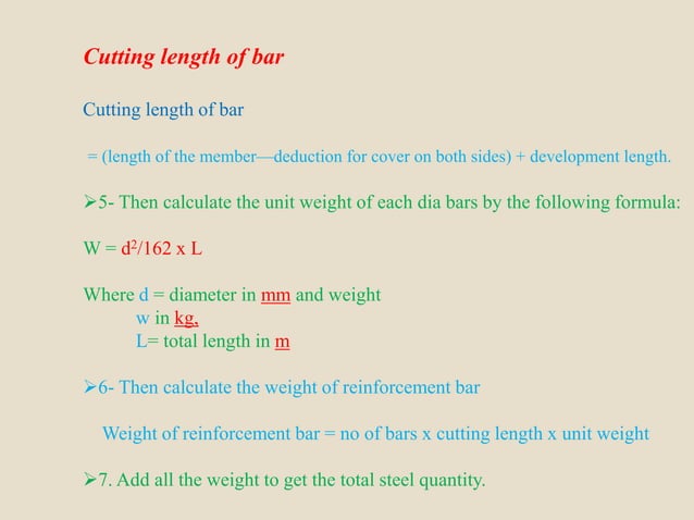 RCC beam Detail estimate | PDF | Physics | Science