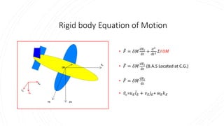Aircraft Dynamic Stability and Equation of motion | PDF