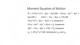 Aircraft Dynamic Stability and Equation of motion | PDF