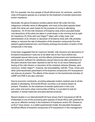 E.d. elixir: the natural erectile dysfunction fix | PDF