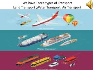 E.v.s 2 presentation transport. | PPTX