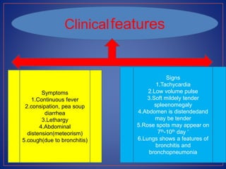 Enteric fever | PPTX