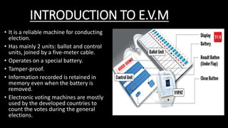 E.V.M MACHINE.pptx