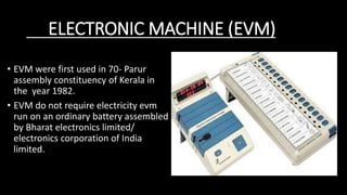 E.V.M MACHINE.pptx