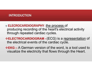 E.C.G. UNDERSTANDING AND INTERPRETATION | PDF