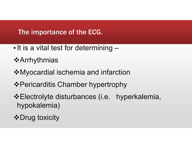 E.C.G. UNDERSTANDING AND INTERPRETATION | PDF