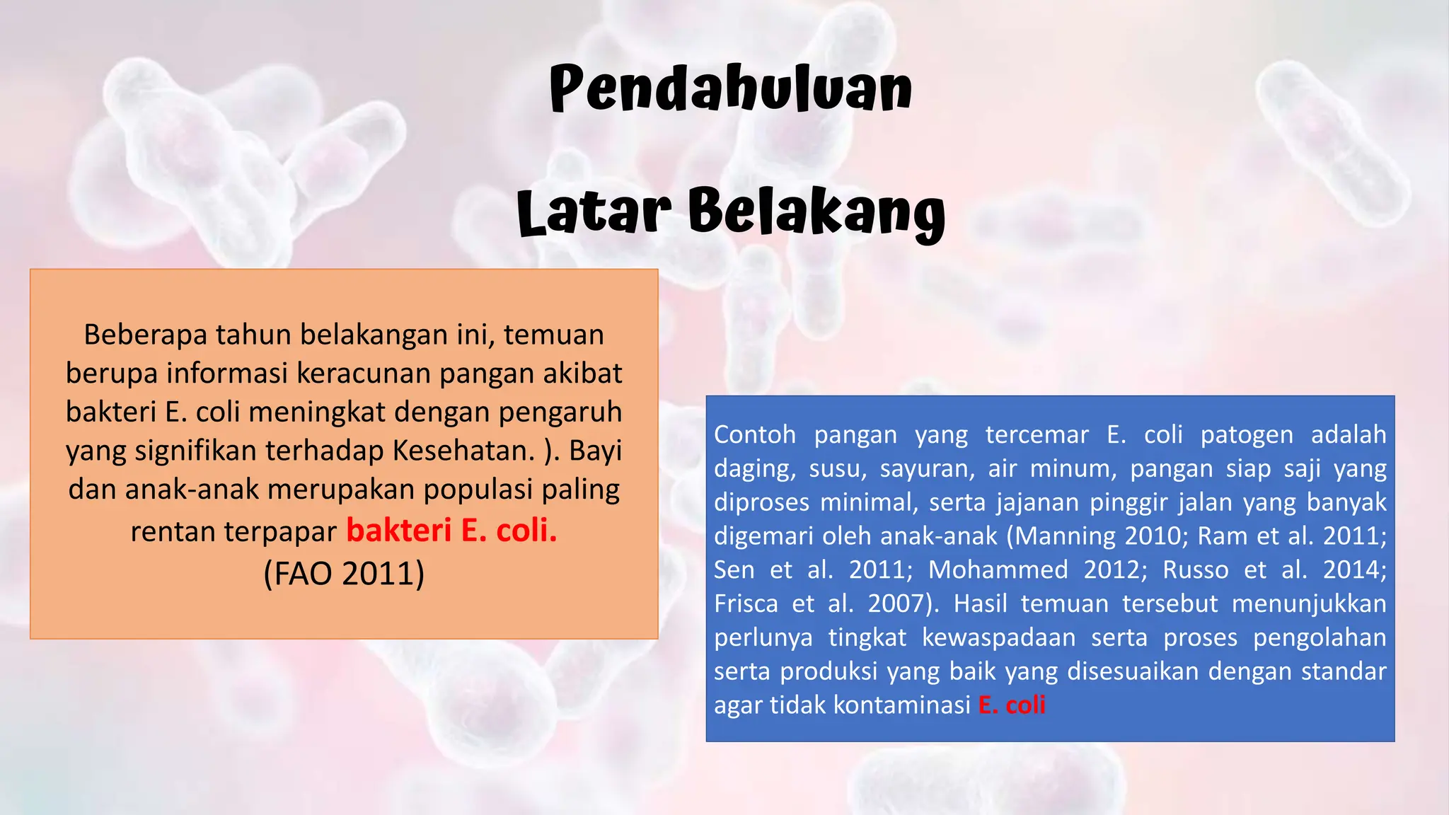 bakteri e. coli escherichia coli dengan Gastroesophageal reflux disease | PPTX