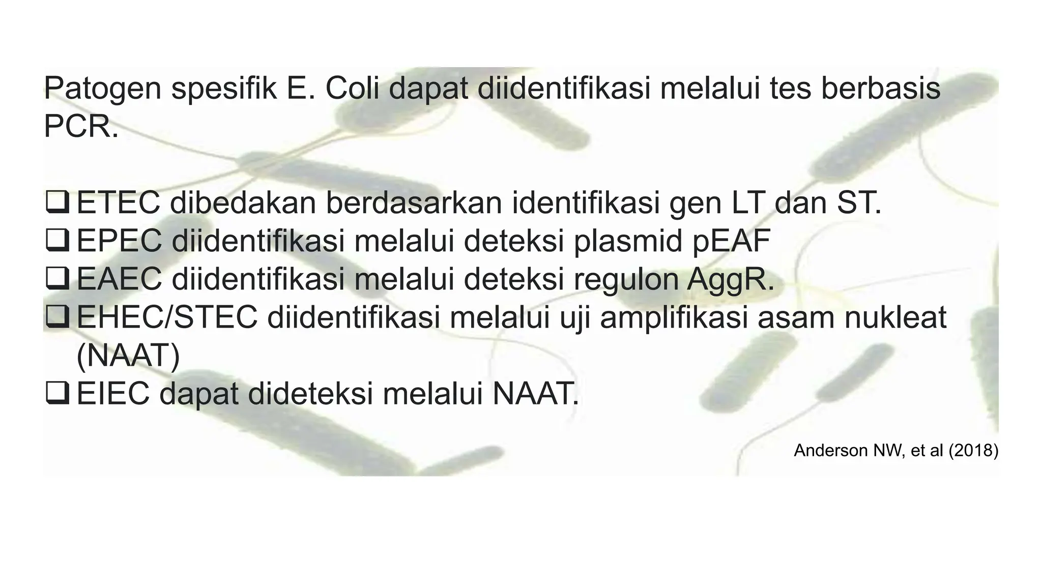 bakteri e. coli escherichia coli dengan Gastroesophageal reflux disease ...