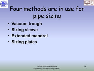 e._pipe_extrusion..ppt and pipe production | PPT