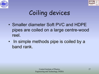 e._pipe_extrusion..ppt and pipe production | PPT