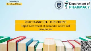 Movement of Molecules across Cell Membranes.pptx