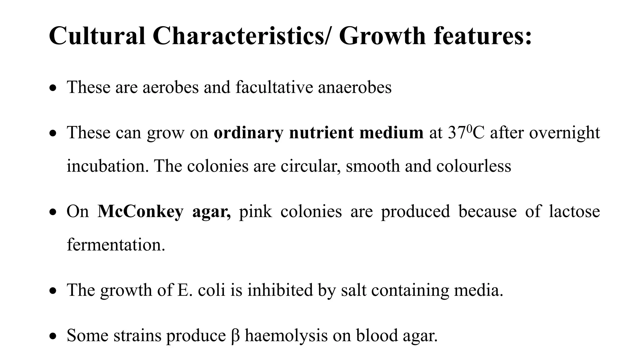 Escherichia Coli ppt for nursing students | PPTX