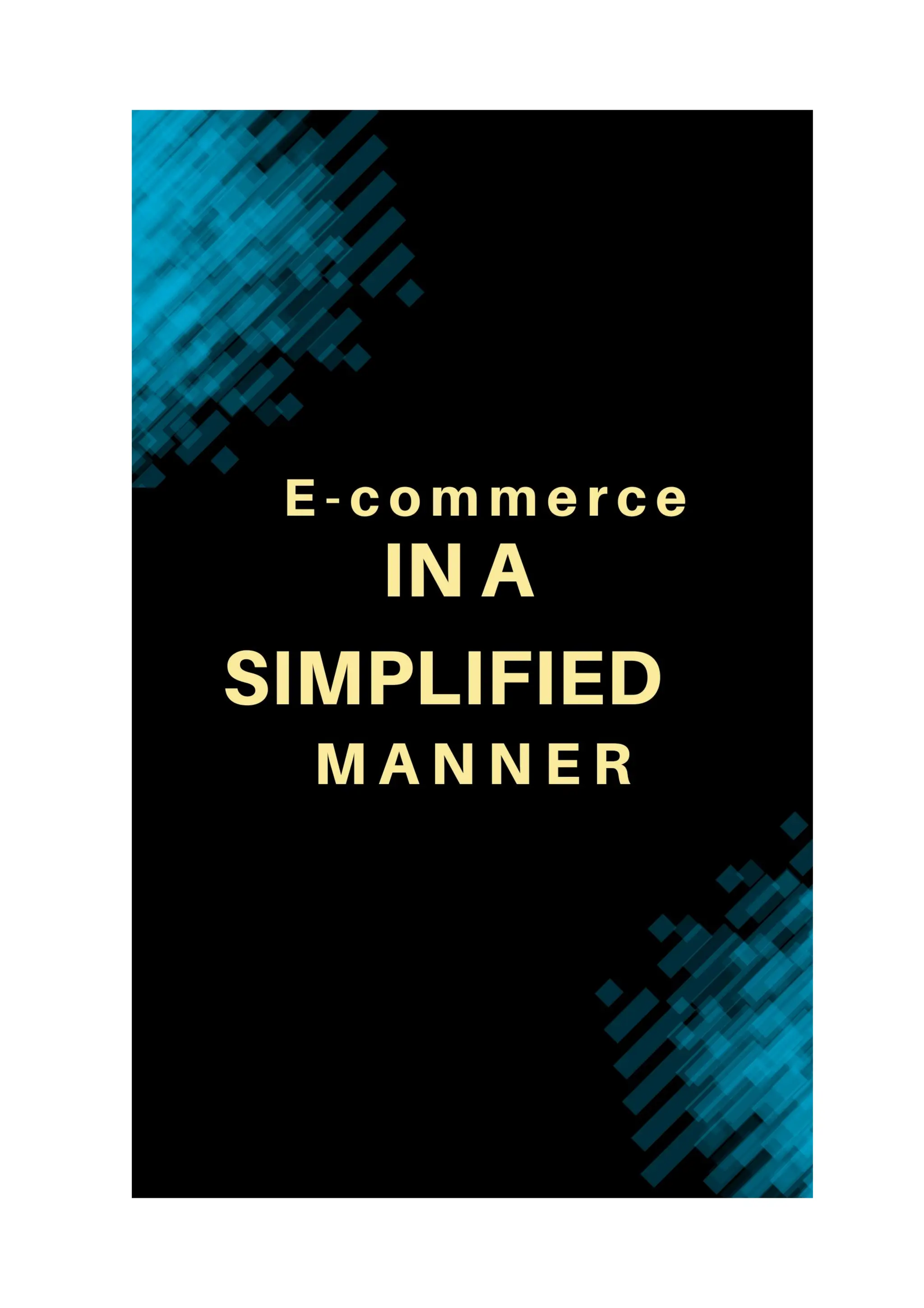 e-commerce IN A simplified manner:Ebook | PDF