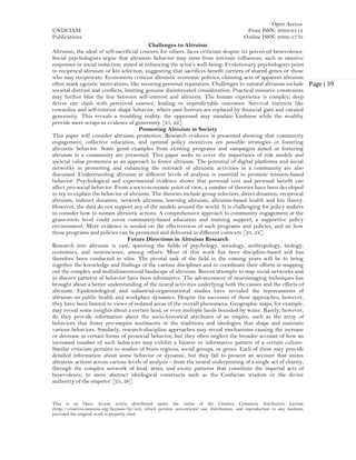 Understanding the Psychology of Altruism (www.kiu.ac.ug) | PDF