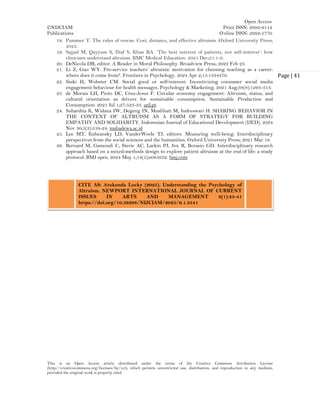 Understanding the Psychology of Altruism (www.kiu.ac.ug) | PDF