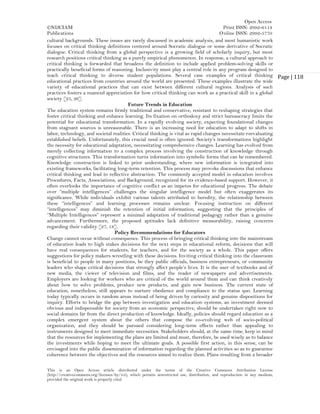 Rethinking Education: The Role of Critical Thinking in Schools (www.kiu ...