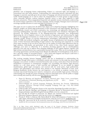 The Relationship between Language, Power, and Law (www.kiu.ac.ug) | PDF