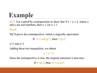 E.x 1.7 Proofs (2).pptx hbdjjjdjjjddjdjf | PPTX