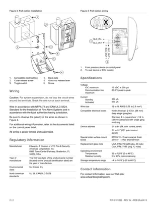 Edwards Signaling E-270 Installation Manual | PDF | Technology & Computing