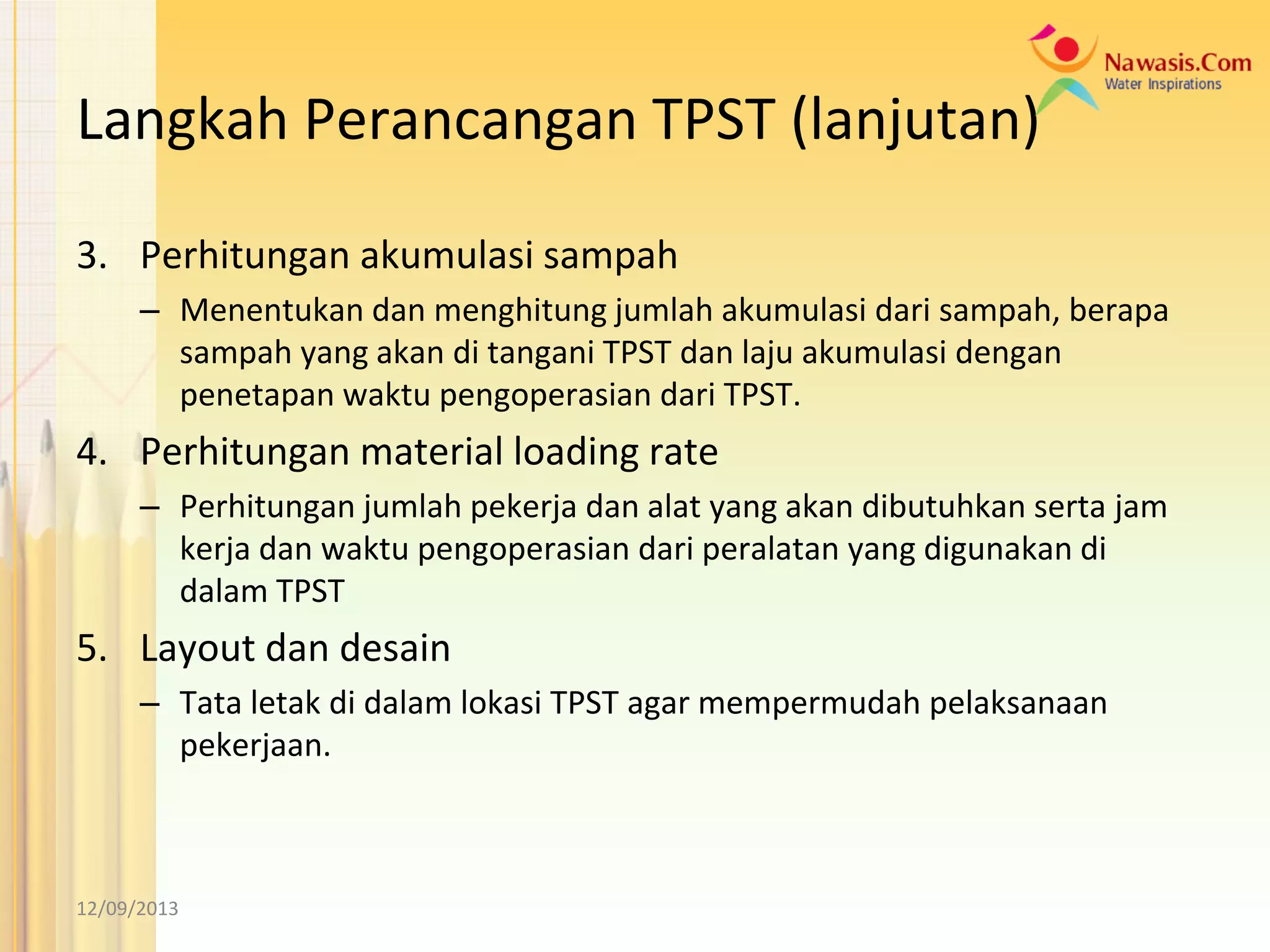 Tempat Pengolahan Sampah Terpadu (TPST) | PDF