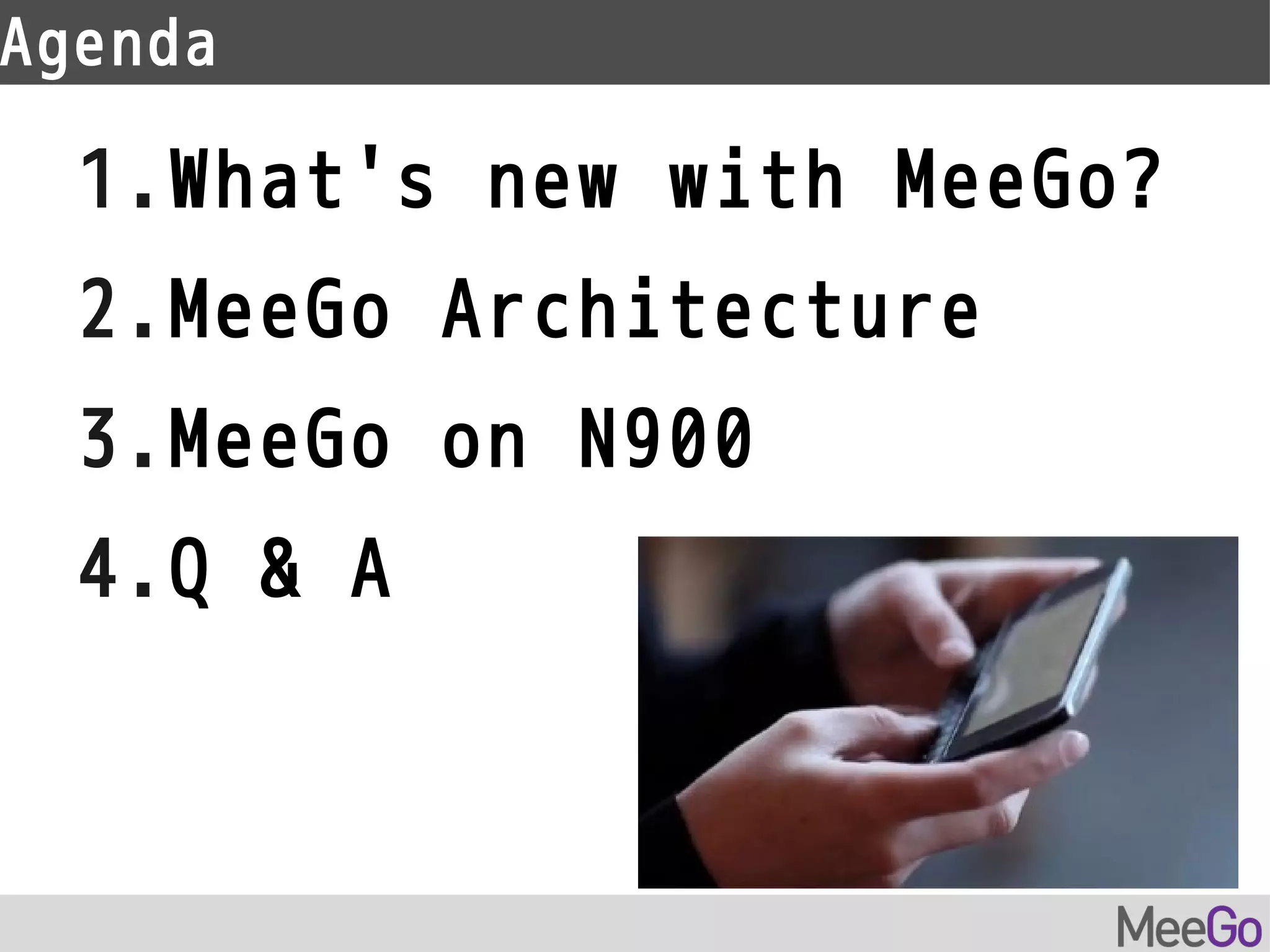 MeeGo Architecture | PDF