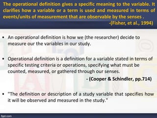variables in educational research | PPTX