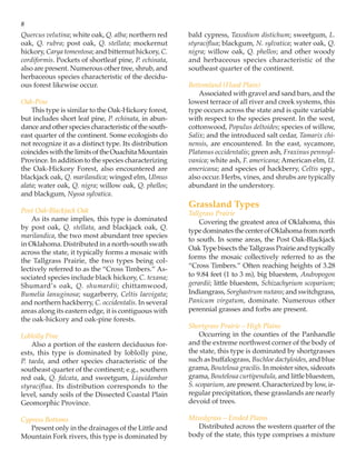 Oklahoma's Native Vegetation Types | PDF