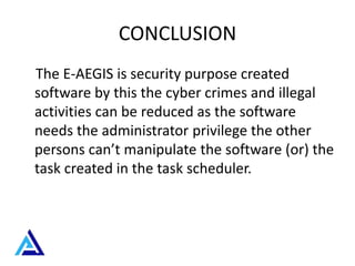 E-AEGIS | PPTX