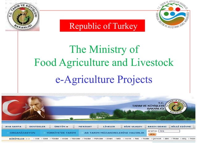 E agriculture projects in turkey ertugrul akin | PPT